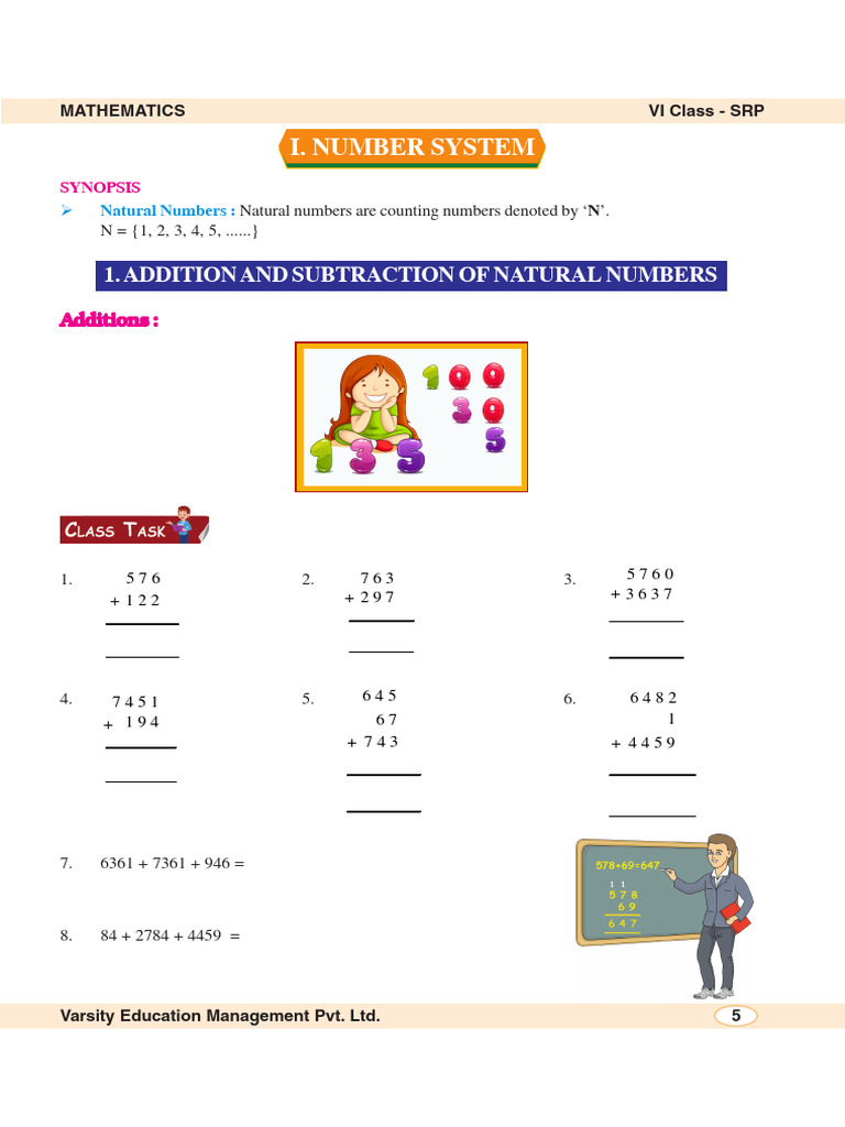 6th Maths SRP (Techno-Civils) 25-26 | PDF | Mathematics | Arithmetic