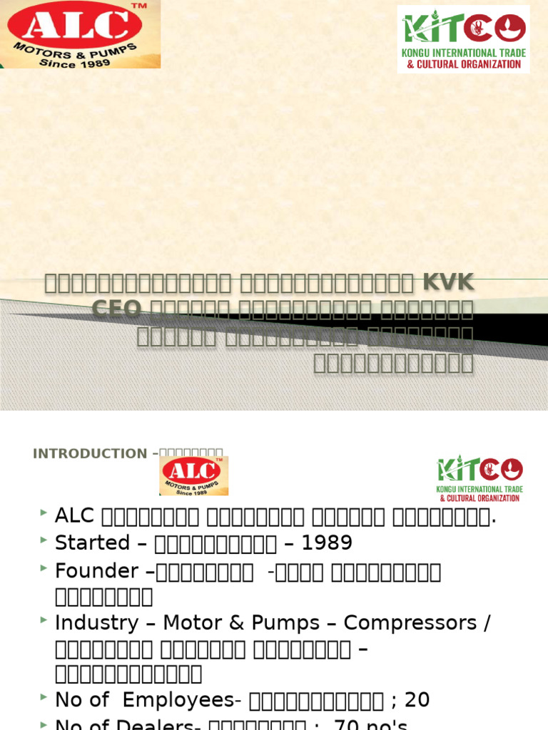 ALC PPT KVK CEO Desk 2 | PDF