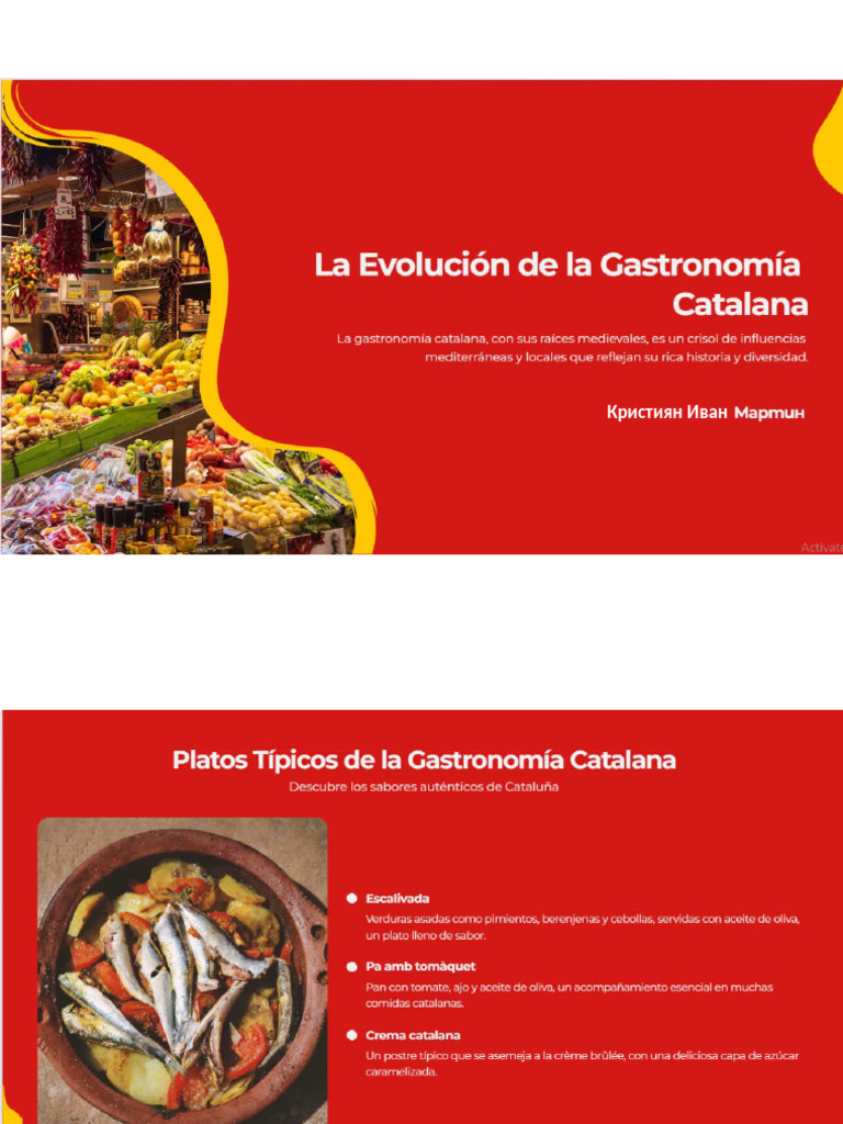 Catalonia Foods | PDF