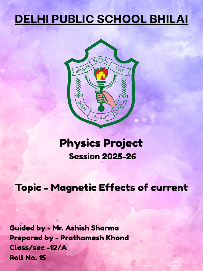 Delhi Public School Bhilai | PDF