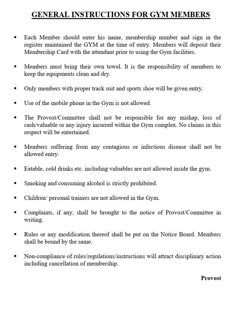 HBR Gym Membership Form 2023august23 | PDF