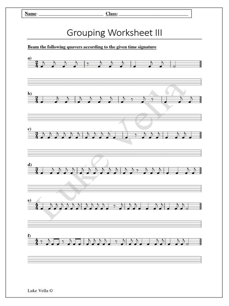 Grouping Worksheet III - Grade 1 | PDF