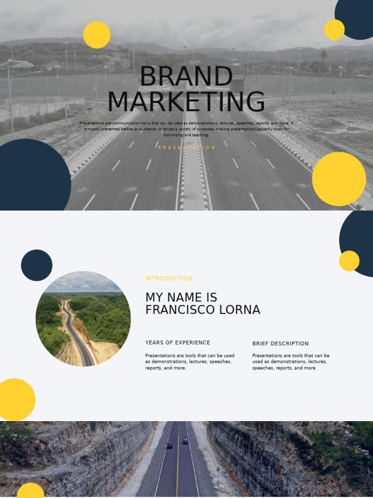 Modern Marketing Presentation | PDF | Lecture | Human Communication