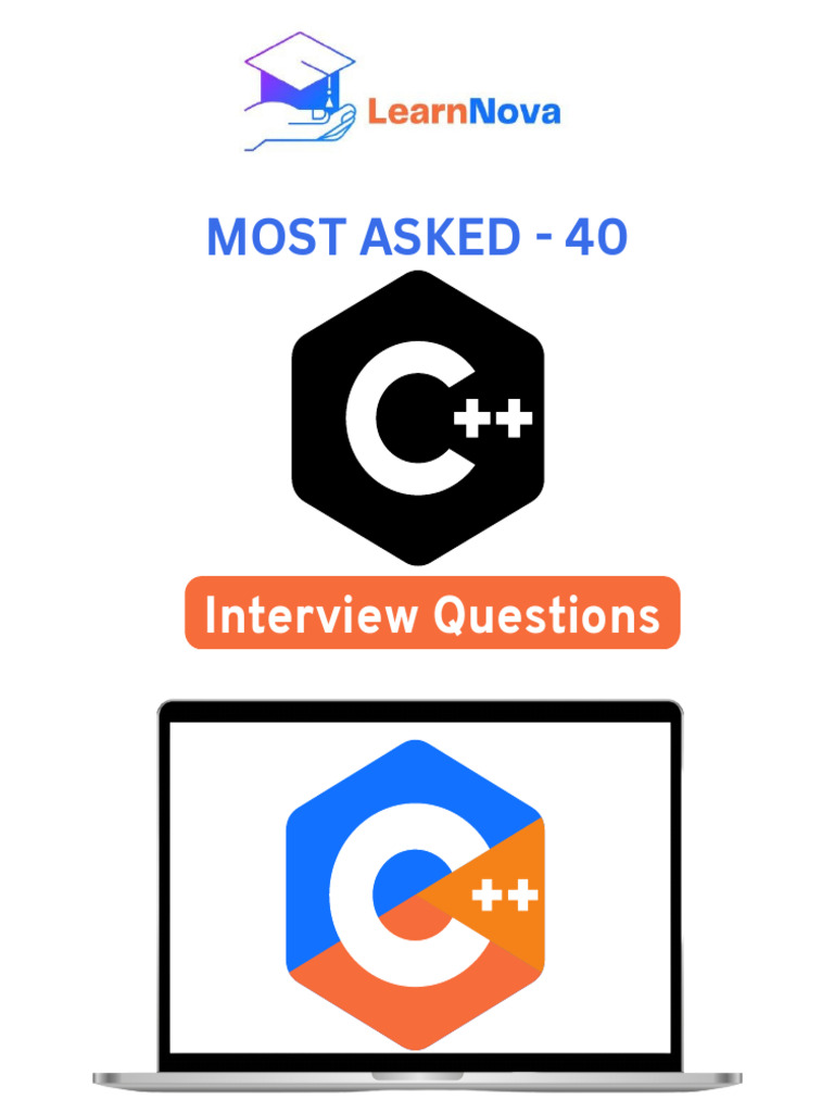Top 40 C++ Interview Questions | PDF | C++ | Data Type