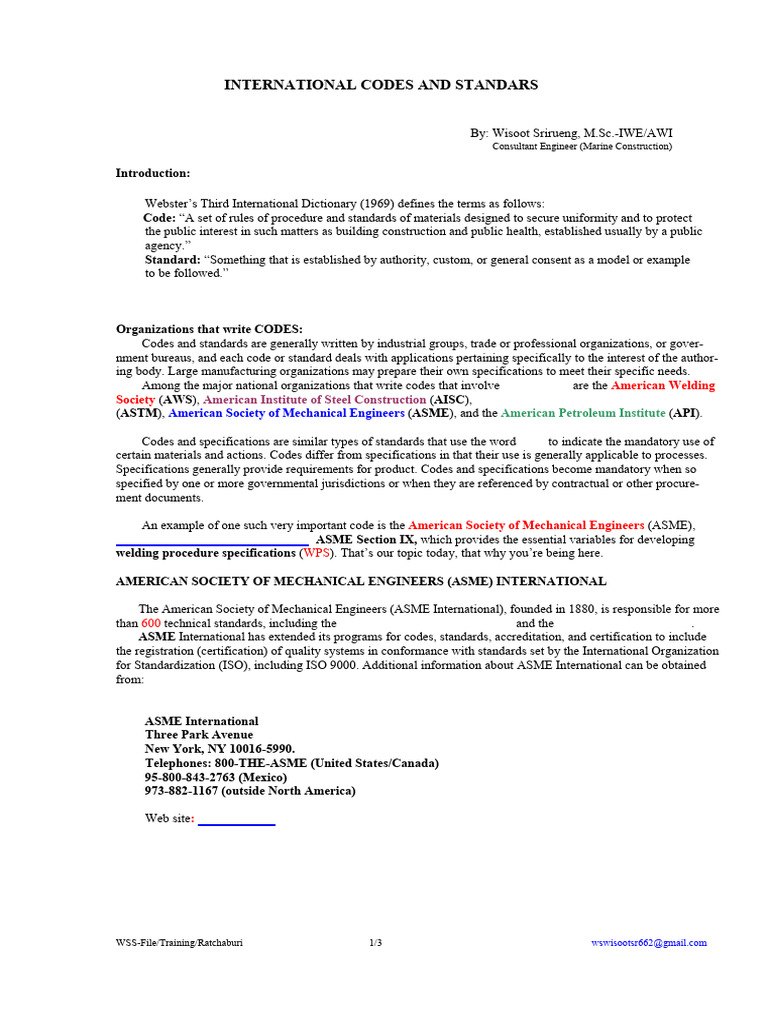 Welding Procedure Specification | PDF | Specification (Technical ...