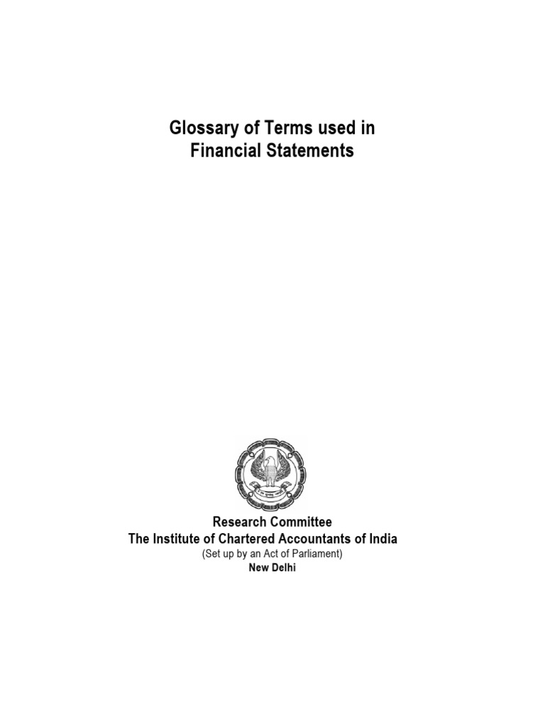 Financial Statements Terminology Guide | PDF | Revenue | Depreciation