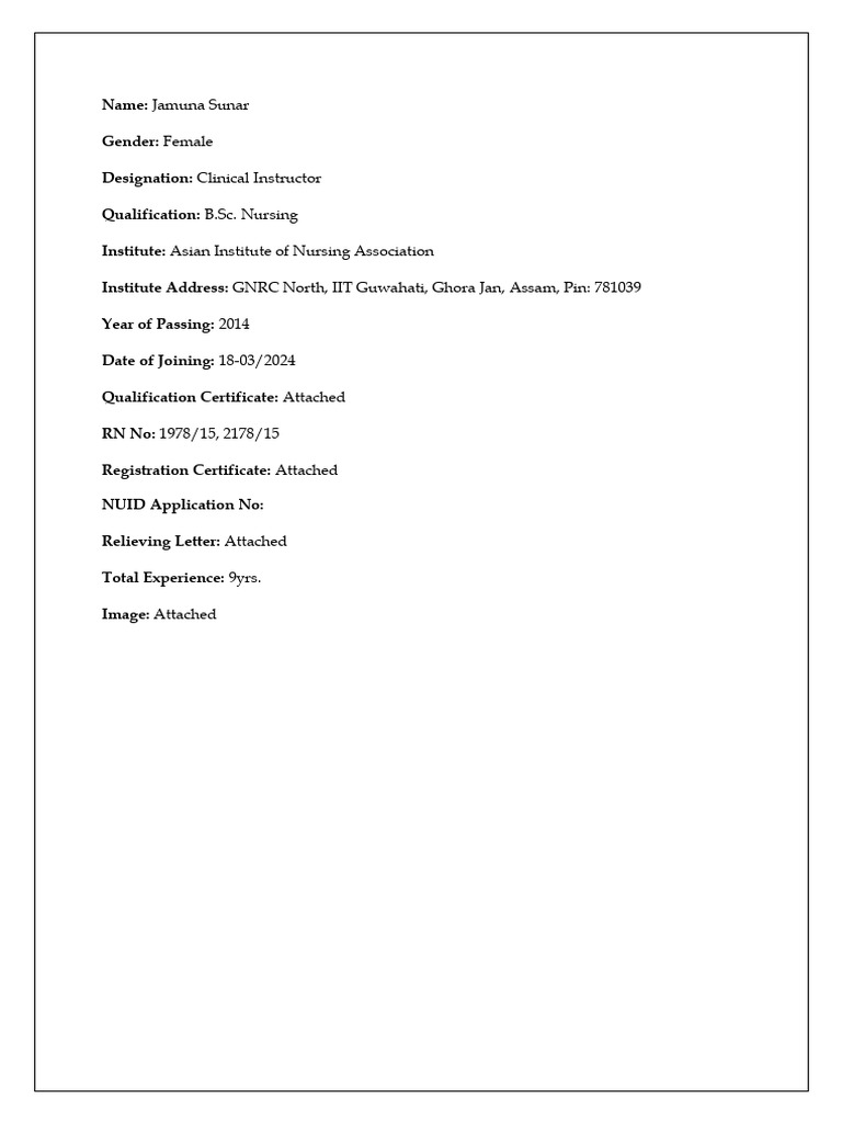 Jamuna Details | PDF