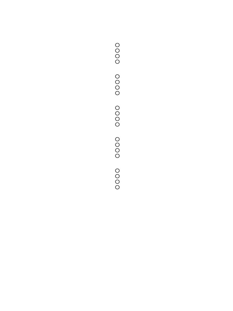 Federal MCQs Bubble Sheet Style | PDF