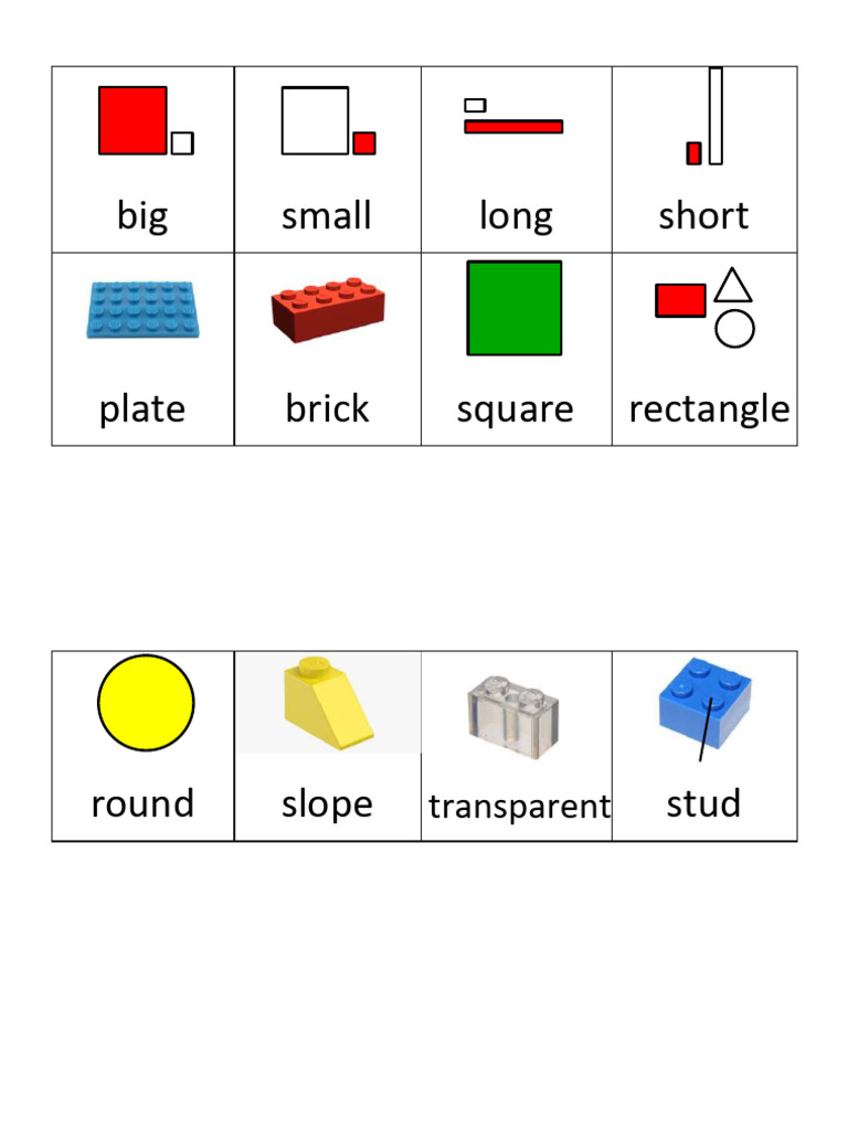 Lego Therapy Choice Board | PDF