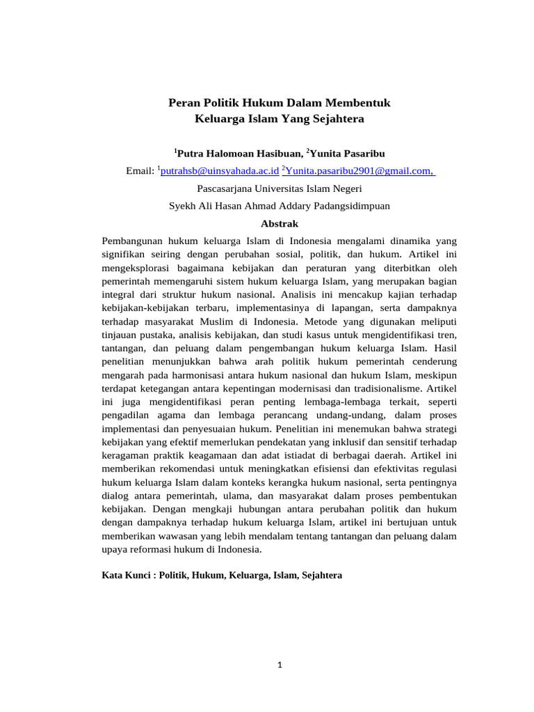 Jurnal Yunita Pasaribu Summit | PDF