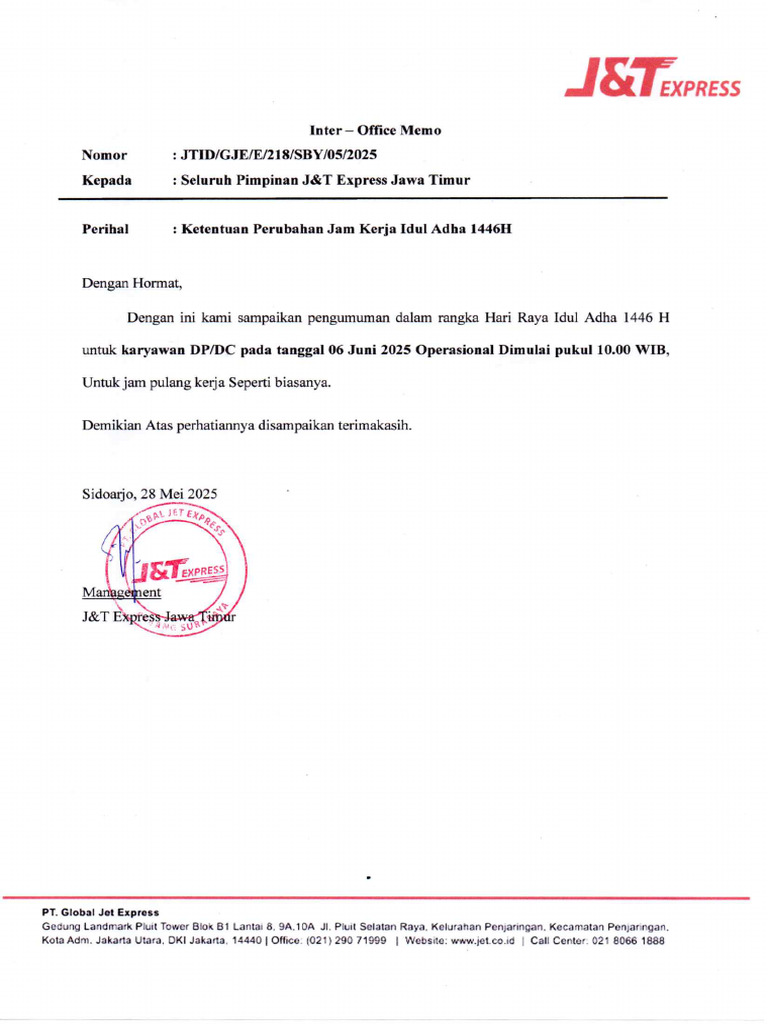 Iom Idul Adha 1446 H Untuk DP | PDF