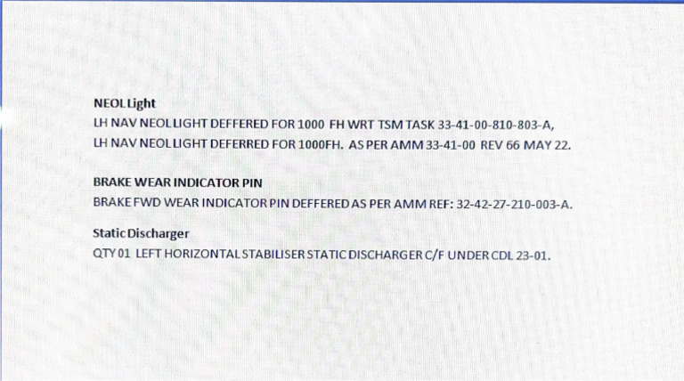 NEOL Light Deferment Ref | PDF