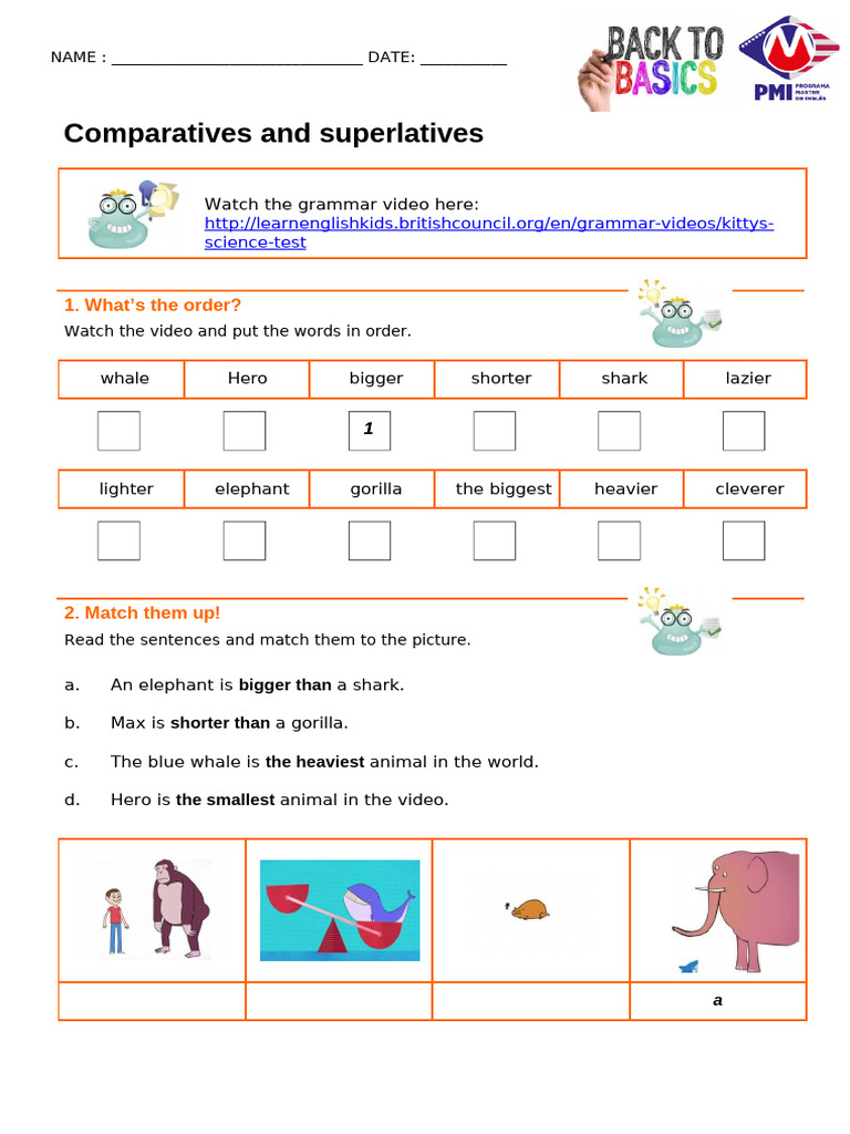 Comparatives and Superlatives | PDF | Zoology