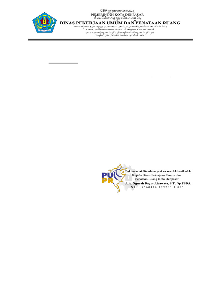 Surat Migrasi Aplikasi | PDF