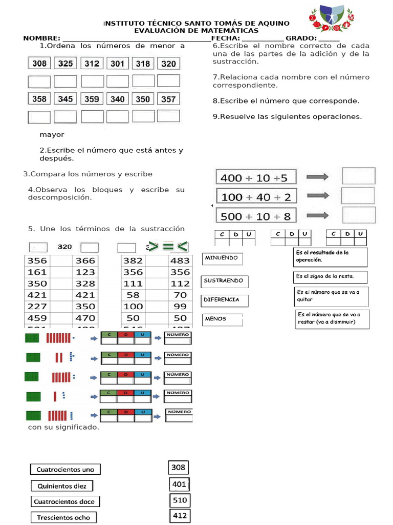 Orden de Los Numeros Otros | PDF