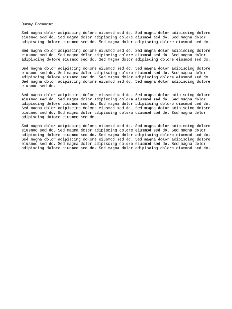 Dummy Doc 20250610 153953 3 | PDF