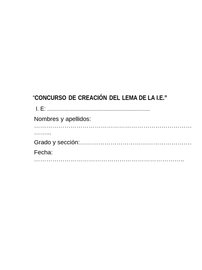 LEMA ING | PDF