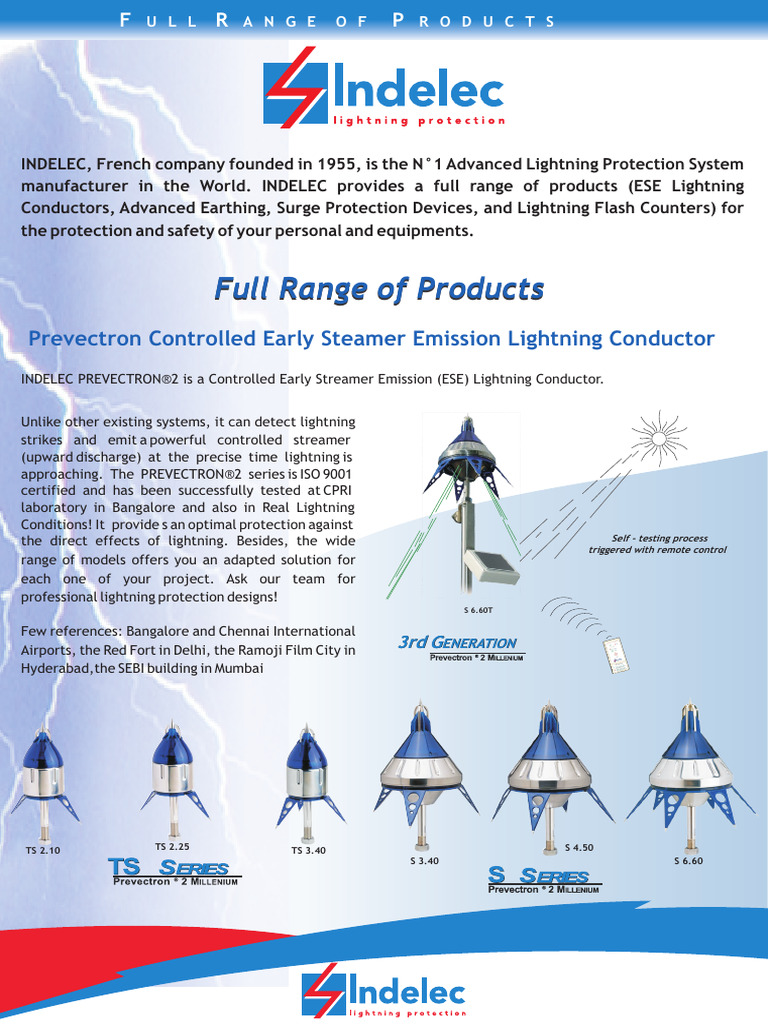 Product Range | PDF | Lightning | Building Engineering