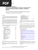 Astm F 606 F606M 2016 | PDF | Screw | Yield (Engineering)