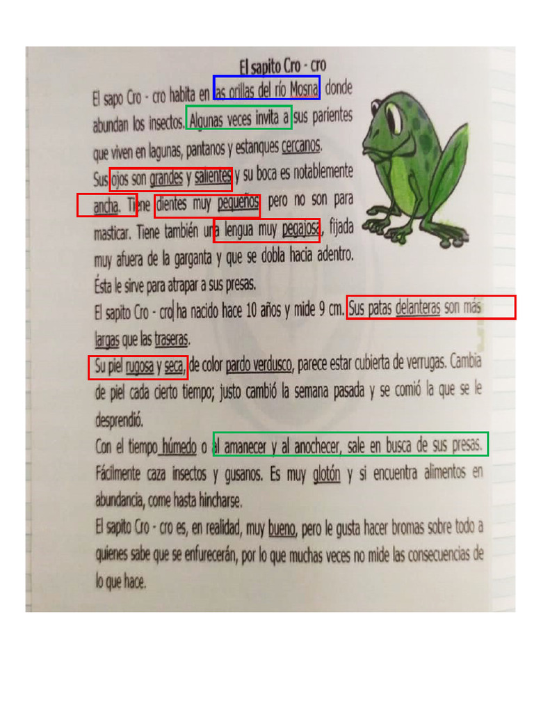 Sapito Cro Cro | PDF