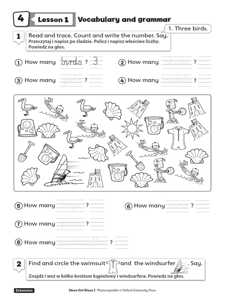SOP1 U4 Extension Ws | PDF