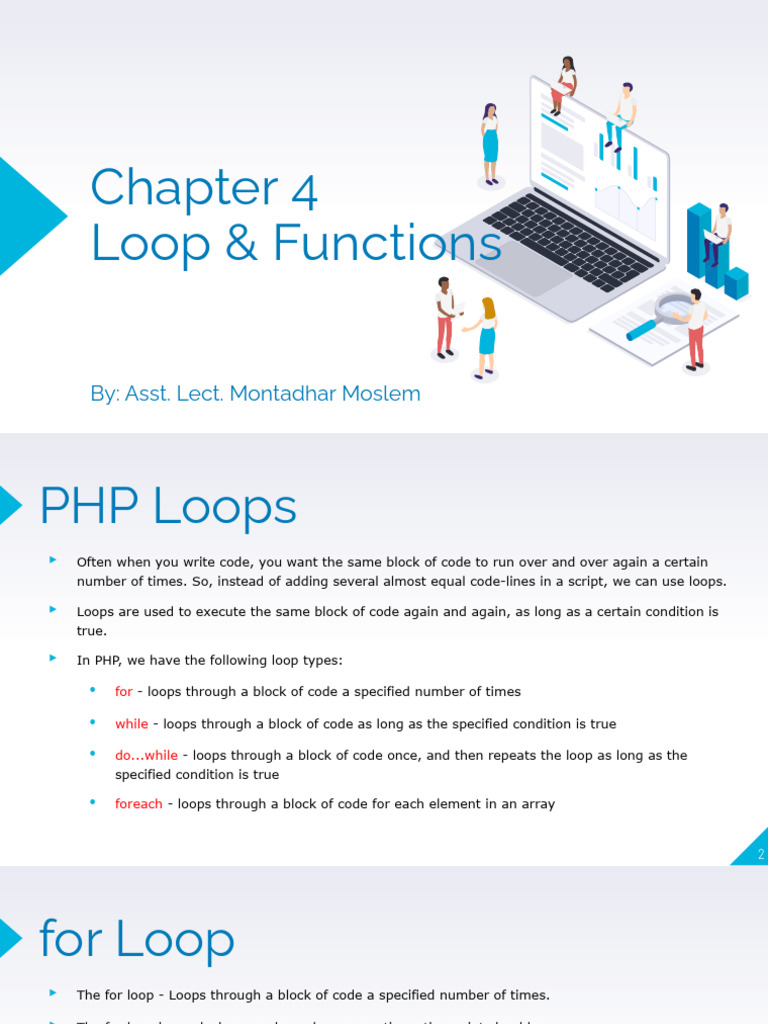 Ch4 Loop - Functions | PDF | Control Flow | Algorithms