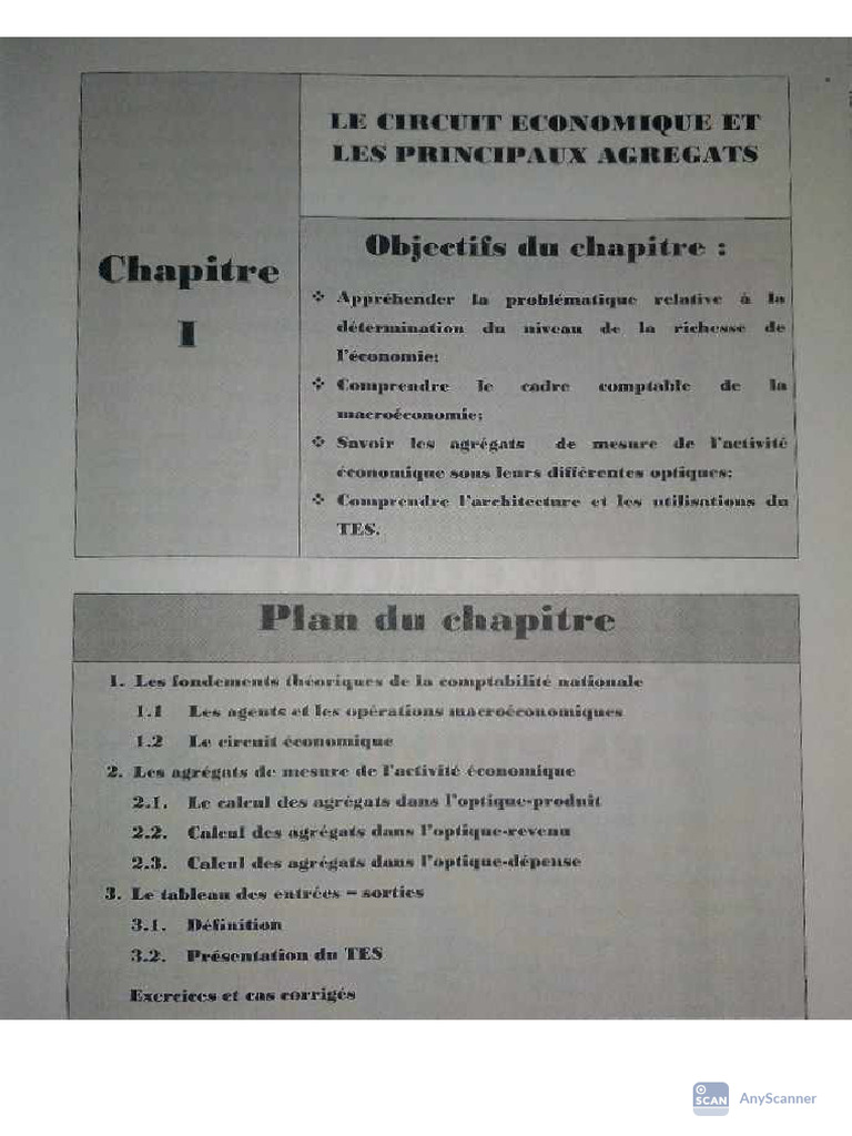 Macro Chapitre 1 | PDF