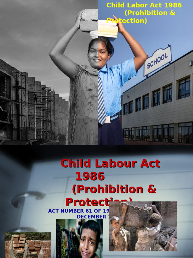 Gurupadaswamy Committee's Child Labour Act | PDF | Child Labour