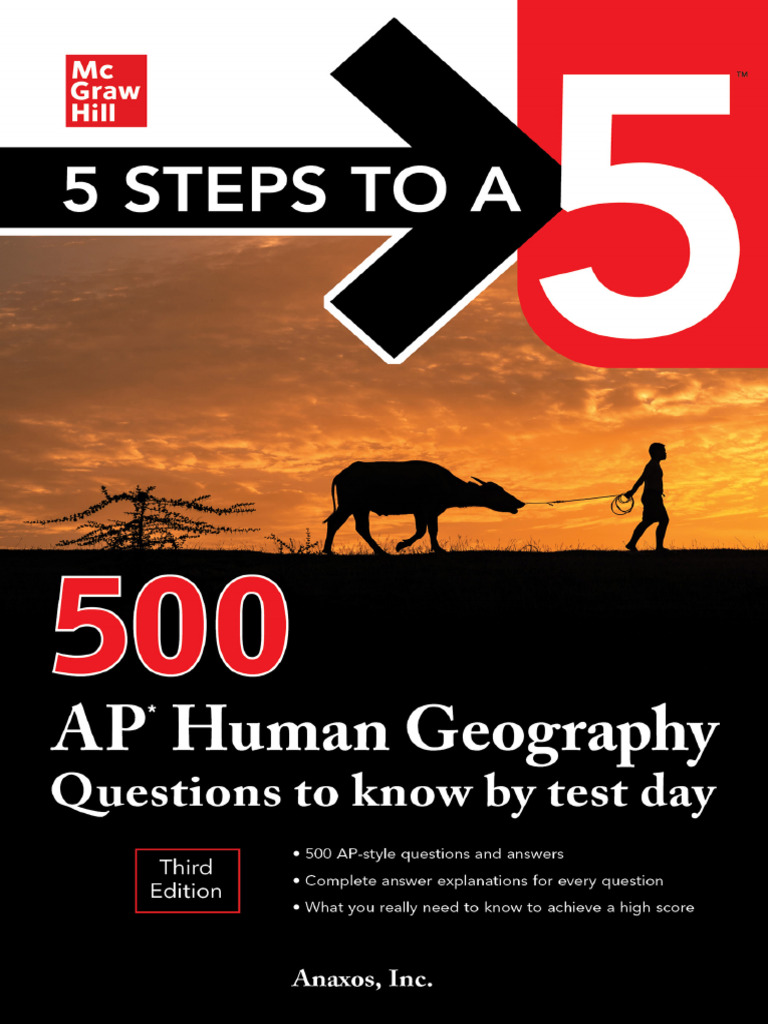 5 Steps To A 5 500 AP Human Geography Questions To Know by Test Day ...