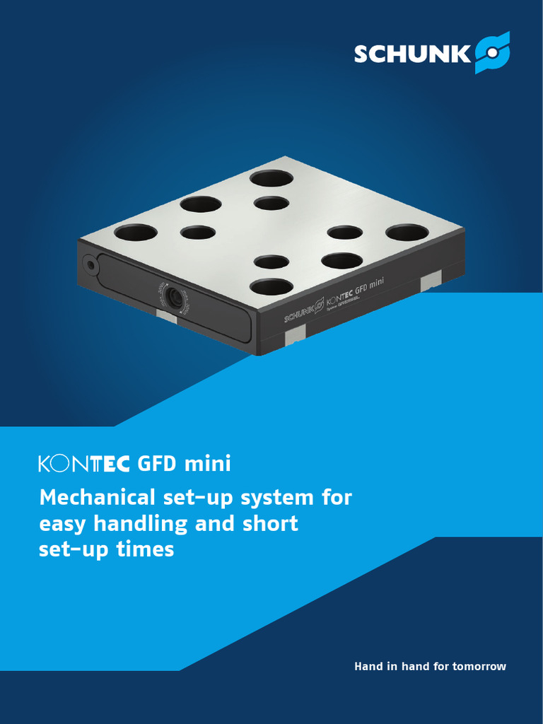 SCHUNK GFD Mini Set-Up System Overview | PDF | Machines | Actuator