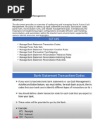 Oracle Fusion Cash Management Guide | PDF | System Software | Banks