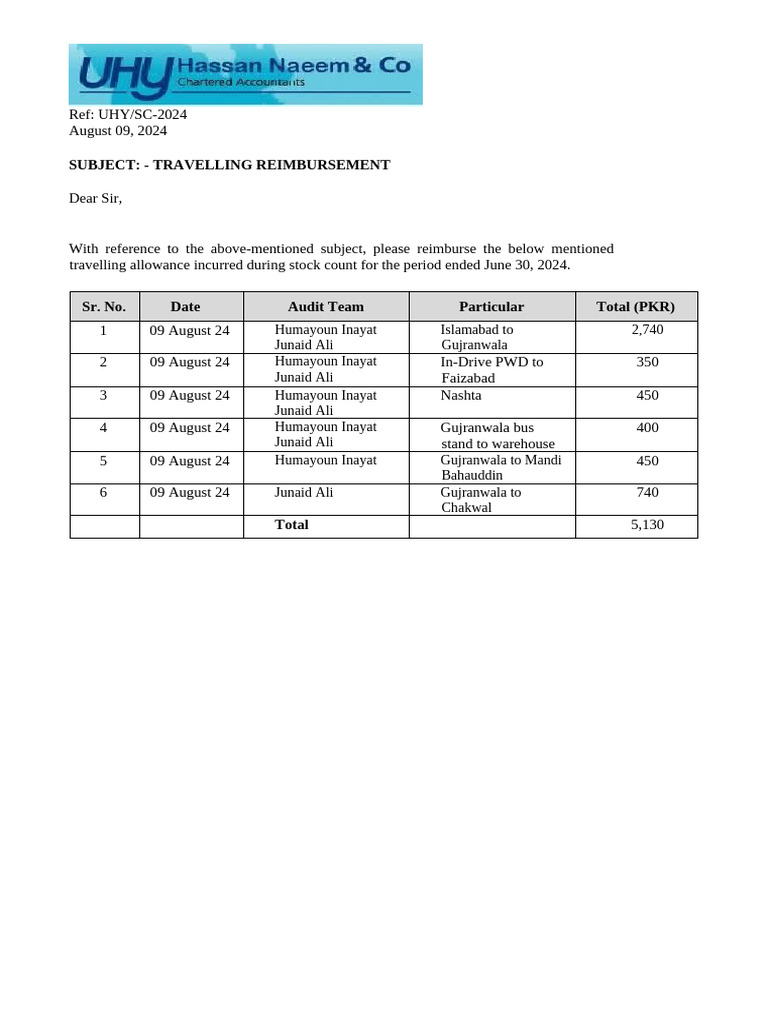 Travelling Allowance | PDF