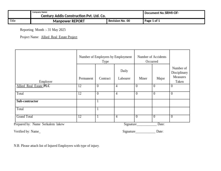 Manpower Report | PDF