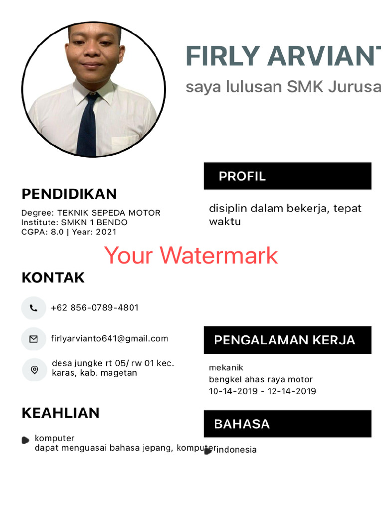 Watermark Template 2 | PDF