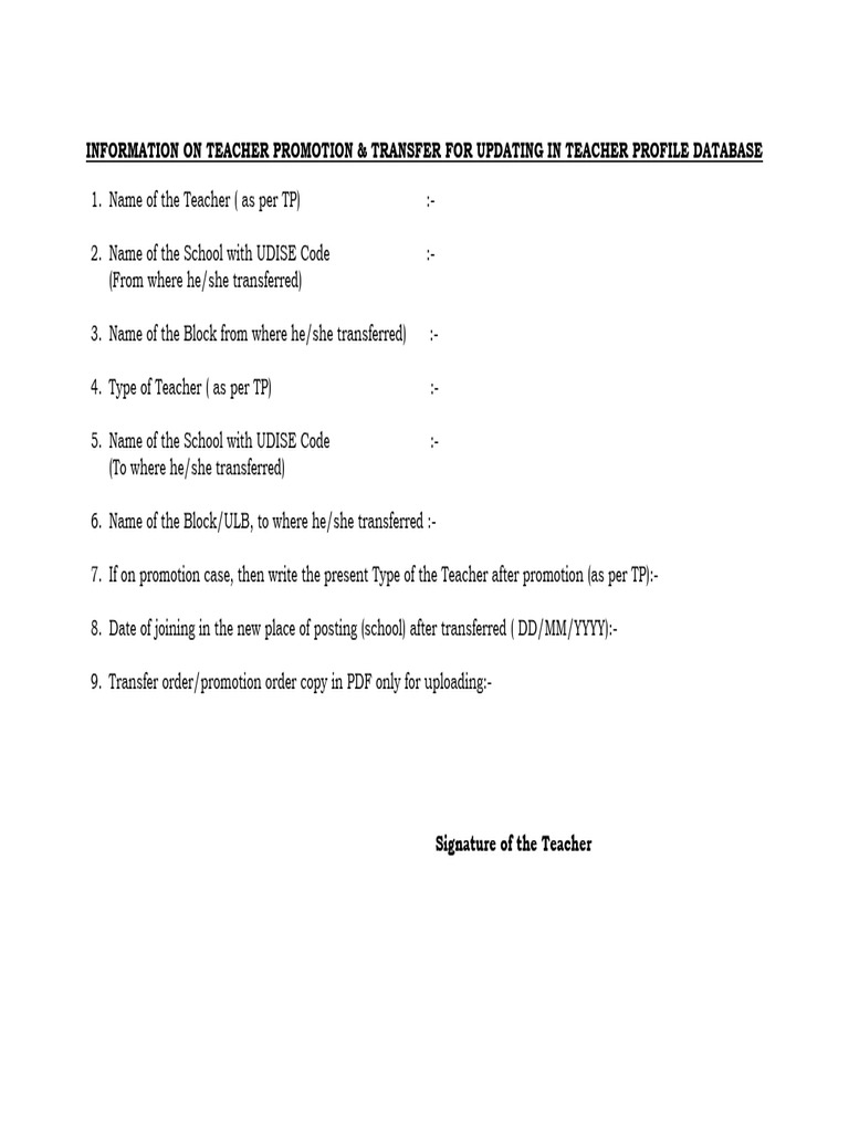 Undertaking Blank Format | PDF