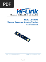 HLK LD1020 | PDF | Radar | Power Supply