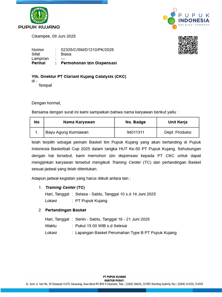Stamp Surat 02325 - C - SM - D1210 - PK - 2025 | PDF