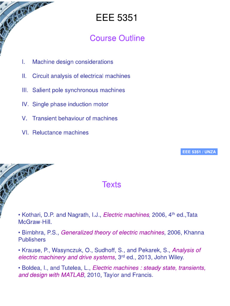 Electric Machines | PDF