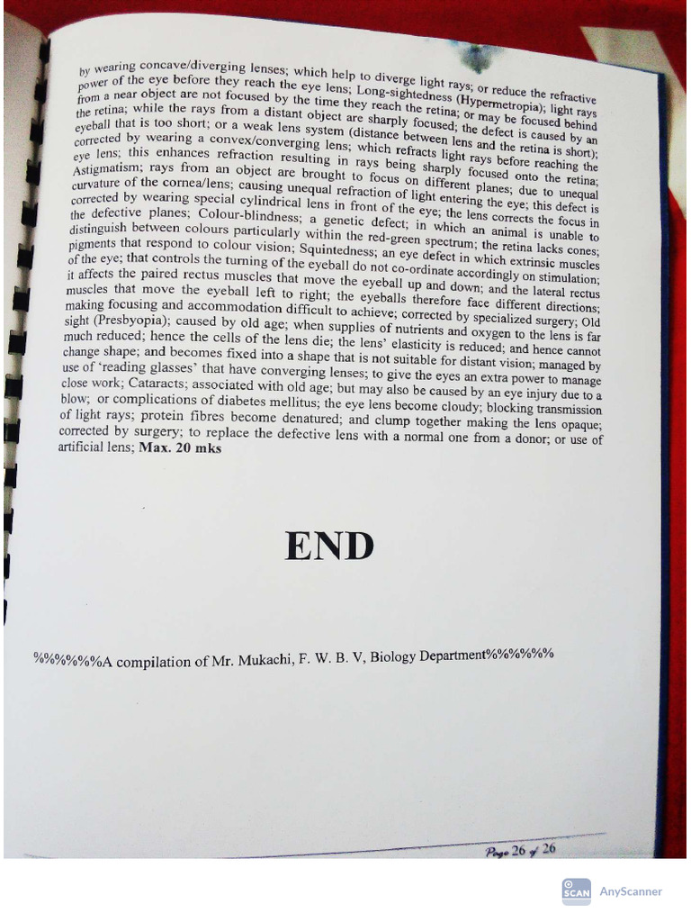 BIO ESSAYS From From Form 1 To Form 4 2024 | PDF