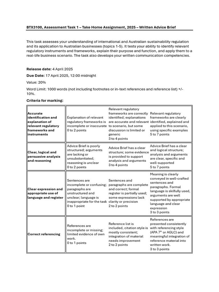 BTX3100 Assignment1 Final | PDF | Data Center | Renewable Energy