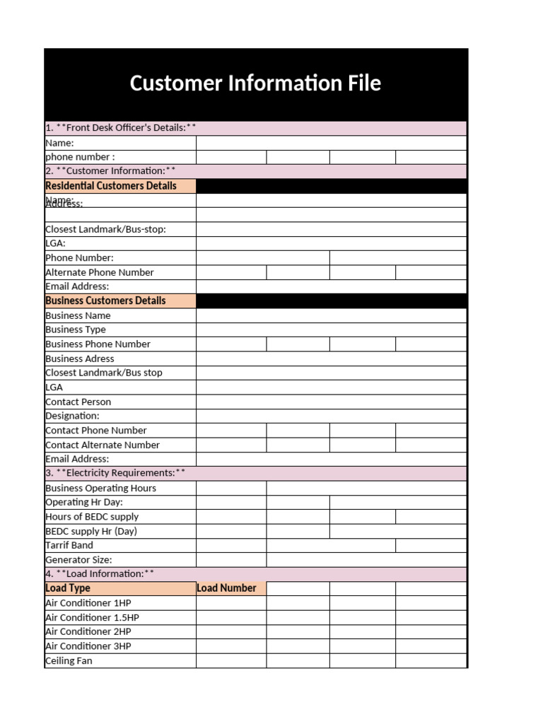 Solar Customers Data File | PDF