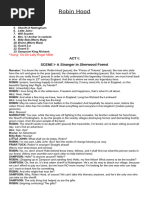 Robin Hood Playscript PDF | PDF | Robin Hood