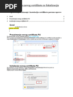 Korisnicko Uputstvo Za Podesavanje Browsera EDGE | PDF