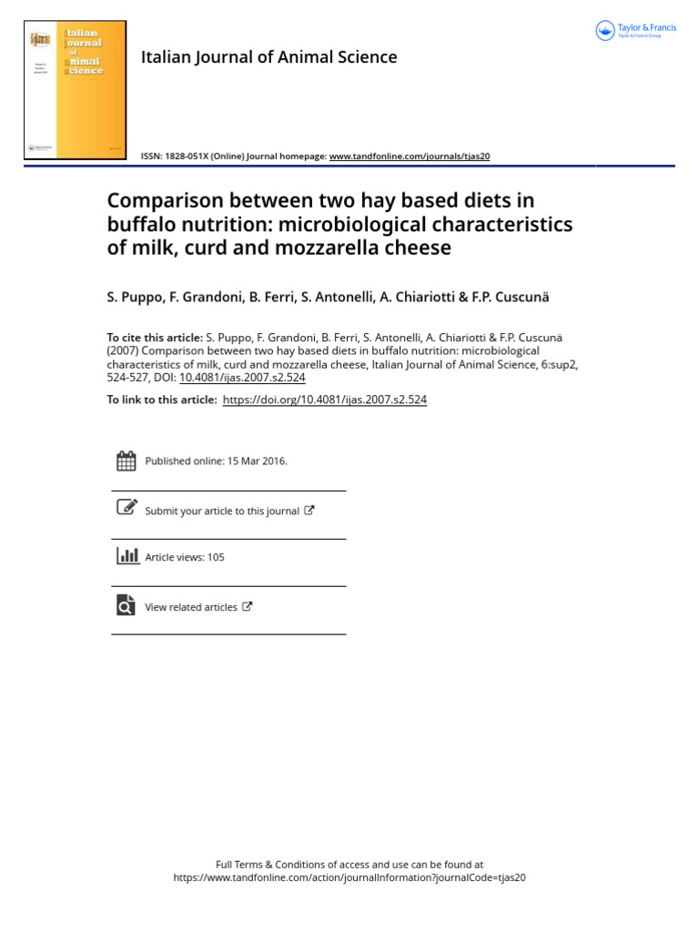00-Comparison Between Two Hay Based Diets in Buffalo Nutrition ...