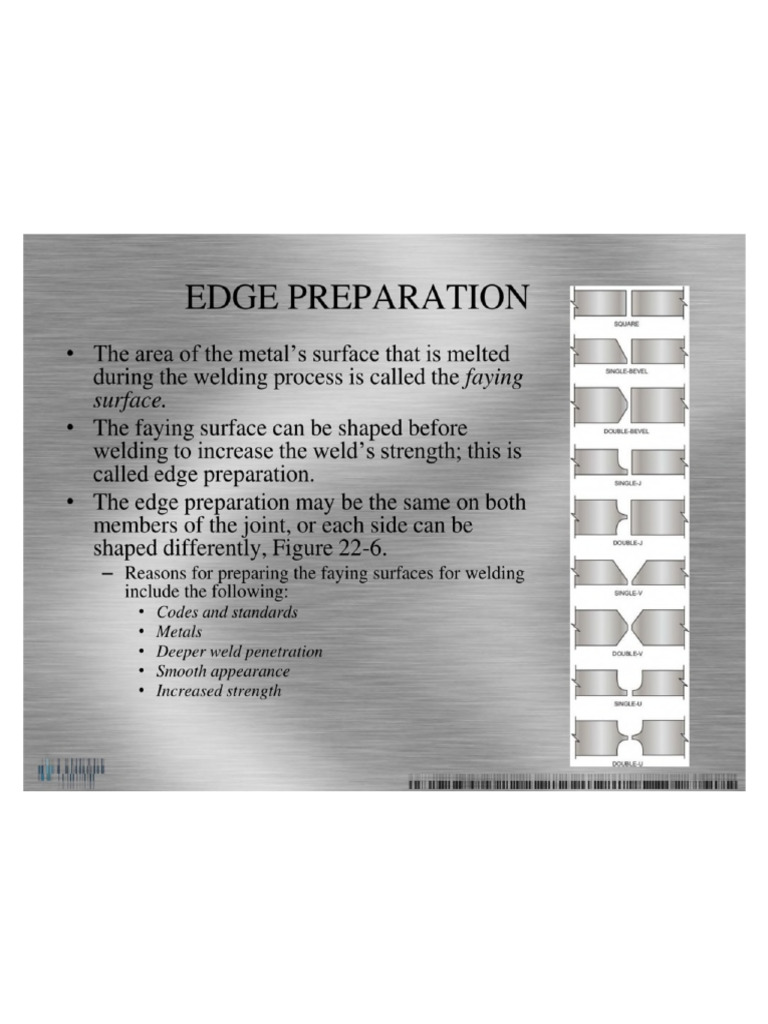 Edge-Preparation-For Weld | PDF