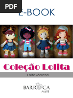Tutorial de Crochê: Boneca Fada Barroca | PDF | Crochê | Visão