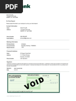 Chime Direct Deposit Authorization Form | PDF