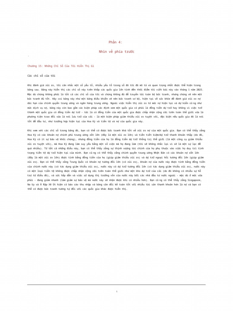 How Countries Go Broke Part 4 | PDF