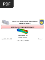 Formulaire de RDM | PDF | Flexion (matériau) | Flambage