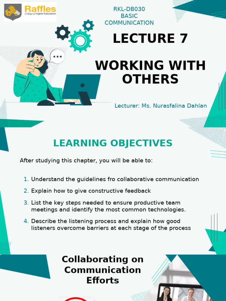 Basic Comm - Lecture 7 | PDF | Information | Learning